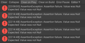 [unity2019]PostProcess で Assertion failure. Value was Null が表示されてしまう場合 | Unity Indies